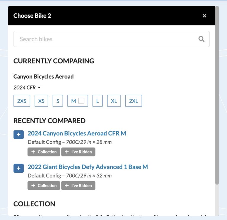 How to Use Bike Insights to Compare Bike Geometry - Bikkerr