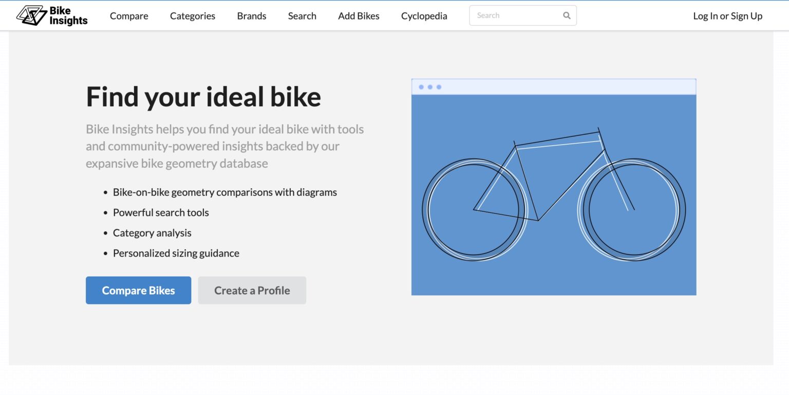 How to Use Bike Insights to Compare Bike Geometry - Bikkerr